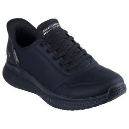 Skechers Damen Slip-On Sneaker &raquo;BOBS SQUAD 4&laquo; Slipper, Freizeitschuh mit Slip-ins zum Schlupfen schwarz 41