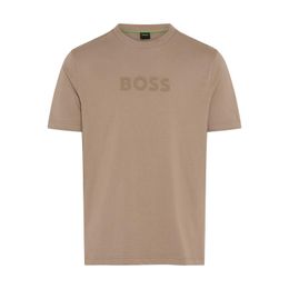 BOSS Green Herren BOSS Green T-Shirt &raquo;TS Logo&laquo; reine Baumwolle, Regular Fit, Rundhalsausschnitt 3XL