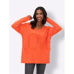 Heine Pullover Damen Gr&ouml;&szlig;e 4XL/5XL mandarine