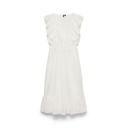 V&eacute;ro Moda Vero Moda Gesmoktes Kleid in Snow White | Gr.: XS