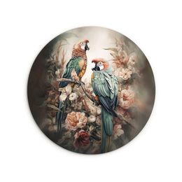 OnlyWow Rundes Wandbild Baltimorefarben | Gr.: 30 x 30 cm