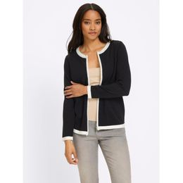 Heine Strickjacke in schwarz | Gr.: 40