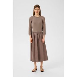 Inwear Jerseykleid MiraIW Relaxed fit in Sandy Grey | Gr.: M