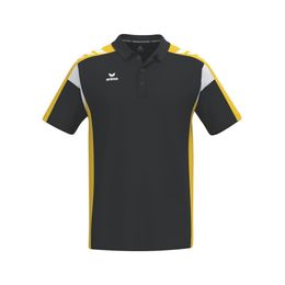 Erima Unisex Erwachsene, Erwachsene Poloshirt function in schwarz/gelb | Gr.: XL