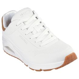 Skechers Herren Sneaker &raquo;UNO-SUITED ON AIR&laquo; Freizeitschuh, Halbschuh, Schn&uuml;rschuh mit modischer Keilsohle wei&szlig; 39