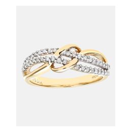 Diamant L'&eacute;ternel Eternity-Ring aus 375 Gelbgold mit Diamant | Gr.: 54