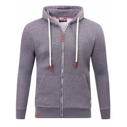 Reslad Sweatjacke Meliert in anthrazit | Gr.: L