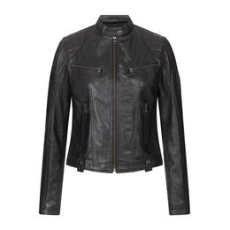 Rock Creek Lederjacke in Schwarz | Gr.: XL
