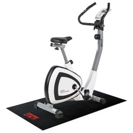 Motive Fitness by U.N.O. Heimtrainer &raquo;HT 400 (mit/ohne Unterlegmatte)&laquo; 120 kg max. Benutzergewicht, Fahrrad, 8 Widerstandsstufen grau mit 