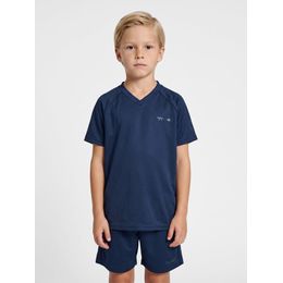 Hummel T-Shirt Hmljr Reg Kinder in DRESS BLUES | Gr.: 122-128
