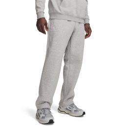 Under Armour Herren Jogginghose &raquo;UA ICON FLEECE PANT&laquo; mit sportlichem Stil, aus Baumwolle und Polyester grau XXL, N-Gr