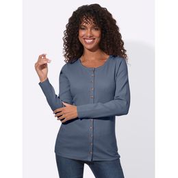 WITT WEIDEN Shirt in rauchblau | Gr.: 36
