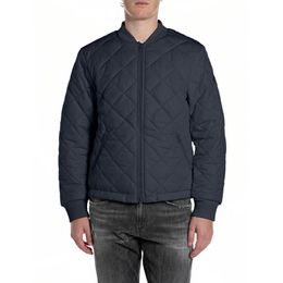 Replay Herren Steppjacke im Bomberjacken-Stil, Regular Fit L