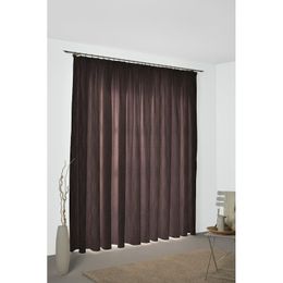 WIRTH Vorhang &raquo;Riccia&laquo; Multifunktionsband 1 Stk. tlg. lila Jacquard, Baumwolle, Polyester 255cm, Multifunktionsband, 132cm