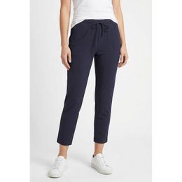 KjBRAND Damen KjBRAND 7/8-Hose &raquo;Susie XS&laquo; in gro&szlig;en Gr&ouml;&szlig;en, mit Bindeband blau 50K25, K-Gr