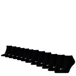 Puma Damen Puma Sneakersocken &raquo;Puma UNISEX SNEAKER PLAIN 9P ECOM&laquo; 9 Paar, mit unterst&uuml;tzenden Fu&szlig;gew&ouml;lbetechnik schwarz 43-46