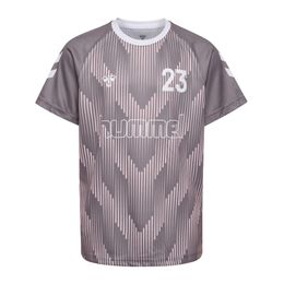 Hummel T-Shirt Raglan&auml;rmel Hmljr Reg Kinder in GRAY RIDGE | Gr.: 134