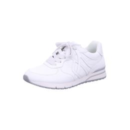 Gabor Comfort Damen- Schn&uuml;rschuhe in Wei&szlig; | Gr.: 42,5