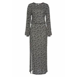 Lascana Maxikleid in schwarz-bedruckt | Gr.: 40