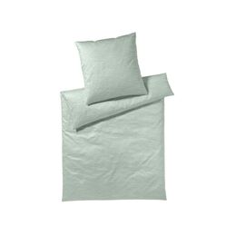 Elegante Bettw&auml;sche Chamber in gr&uuml;n | Gr.: 40 x 80 cm