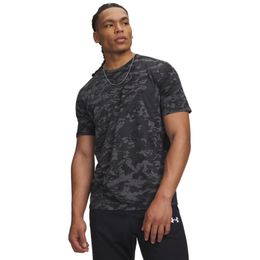 Under Armour Herren T-Shirt &raquo;UA ABC CAMO SS&laquo; sportlicher Stil, aus Baumwolle und Polyester, mit kurzen &Auml;rmeln grau S