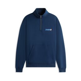 Tommy Jeans Sweatshirt Herren Gr&ouml;&szlig;e M navy / azur / hellorange / wei&szlig;