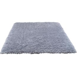 Tom Tailor HOME Hochflor-Teppich &raquo;Flocatic&laquo; rechteckig 60 mm H&ouml;he super weich und flauschig, ideal im Wohnzimmer & Schlafzimmer grau Kunstfaser B : 