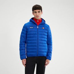 Ellesse Herren Outdoorjacke &raquo;Lombardy Padded Jacket&laquo; mit Kapuze mit hochschlie&szlig;endem Kragen, wasserabweisend blau L