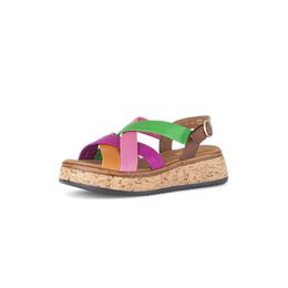 Gabor Plateau Sandalen in multicolour | Gr.: 37,5