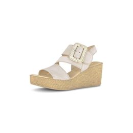 Gabor Keilsandaletten in beige | Gr.: 38,5