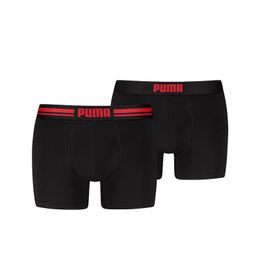 Puma Herren Puma Boxershorts &raquo;Puma MEN EVERYDAY PLACED LOGO BOXERS 2P&laquo; mit Logo Webbund S