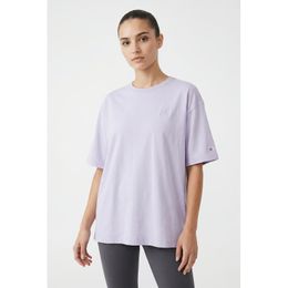 Champion Damen T-Shirt &raquo;ICONS WASH Oversize T-Shirt&laquo; mit Rundhalsausschnitt, Kurzarm, aus Baumwolle, Oversize-Schnitt M