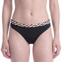 BOSS Damen Bikini-H&ouml;schen mit geflochtenem Bund 50561359