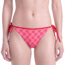 BOSS Frauen Bikini-Hose mit seitlichen Bindeb&auml;ndern 50555665