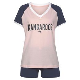 Kangaroos Shorty in rosa-dunkelblau | Gr.: 36-38