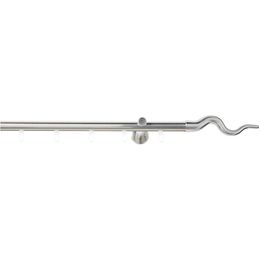 GOOD LIFE Innenlaufschiene &raquo;Sepa&laquo; &Oslash; 20 mm 1 l&auml;ufig-l&auml;ufig Fixma&szlig; silber Aluminium, Metall B/L: 240cm &Oslash; 20mm, 1 l&auml;ufig