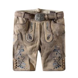 Stockerpoint Trachtenlederhose Herbert in sand gespeckt | Gr.: 44