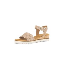 Gabor Riemchensandalen in beige | Gr.: 42