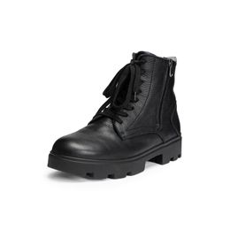 vitaform Hirschleder Stiefeletten in schwarz | Gr.: 41