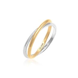 Elli Ring 585 Gelbgold Bi Color_Tri Color in Gold | Gr.: 58