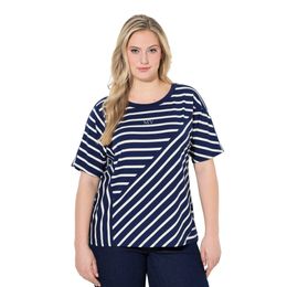 Ulla Popken Shirt in marine | Gr.: 58-60