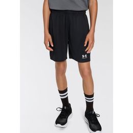 Under Armour Jungen Trainingsshorts &raquo;CHALLENGER&laquo; schnell trocknendes Strickmaterial, schwei&szlig;ableitendes Material schwarz S (128/134), N-Gr