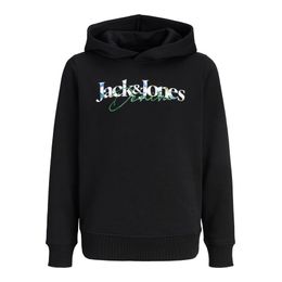 Jack & Jones JACK & JONES Junior Kapuzenpullover in Black | Gr.: 140