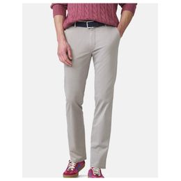 MEYER Chino NEW YORK Art.1-8130 in Taupe-gemustert | Gr.: 25