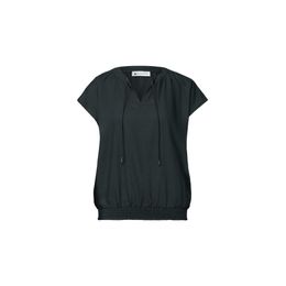 Street One Halbarmbluse in deep bound green | Gr.: 36