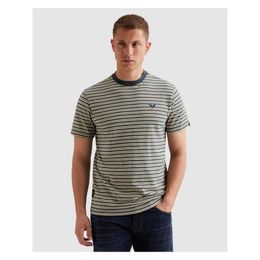 PME-Legend Pme Legend Herren PME LEGEND T-Shirt &raquo;T-shirt RH yd stripe jersey&laquo; PME-Logo-Stickerei im Brustbereich beige M