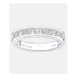 Diamant L'&eacute;ternel Eternity-Ring aus 375 Wei&szlig;gold mit Diamant | Gr.: 60
