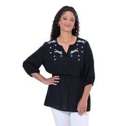 Angel of Style Bluse in schwarz | Gr.: 60