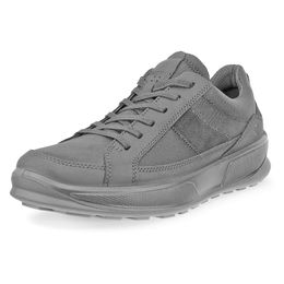 Ecco Herren Sneaker &raquo;Byway&laquo; Halbschuh, Freizeitschuh, Schn&uuml;rschuh mit softem Schaftrand schwarz 40