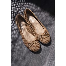 Aniston SHOES Ballerina in braun | Gr.: 41